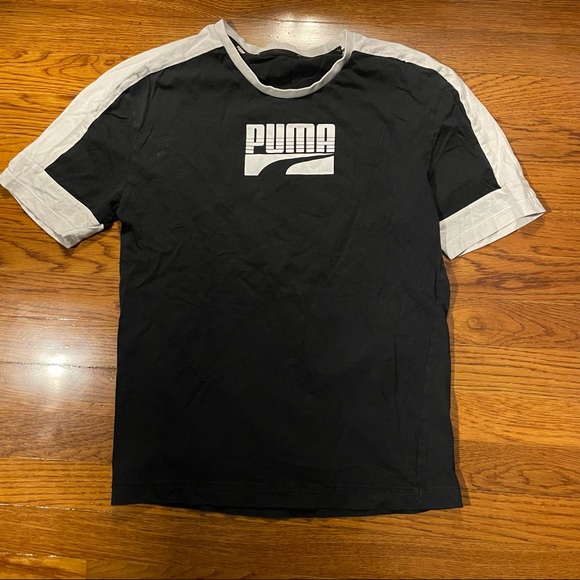 Puma | Shirts | Mens Small Black And White Puma Graphic Tee Message Me ...
